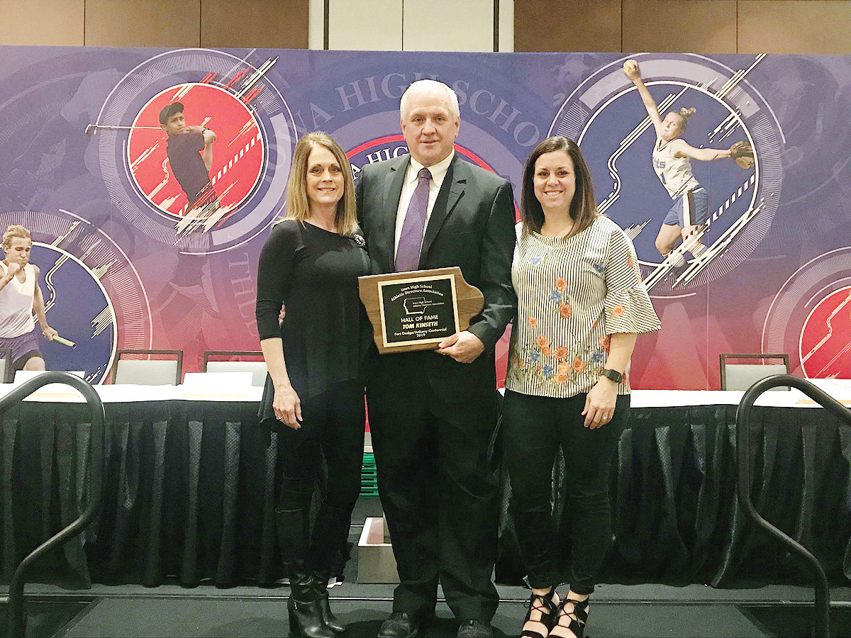 Kinseth inducted into Hall of Fame | News, Sports, Jobs - Messenger News